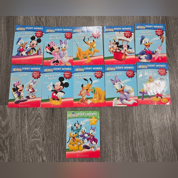 Disney | Toys | Disney Mickey Mouse Clubhouse Sight Words Book Set ...